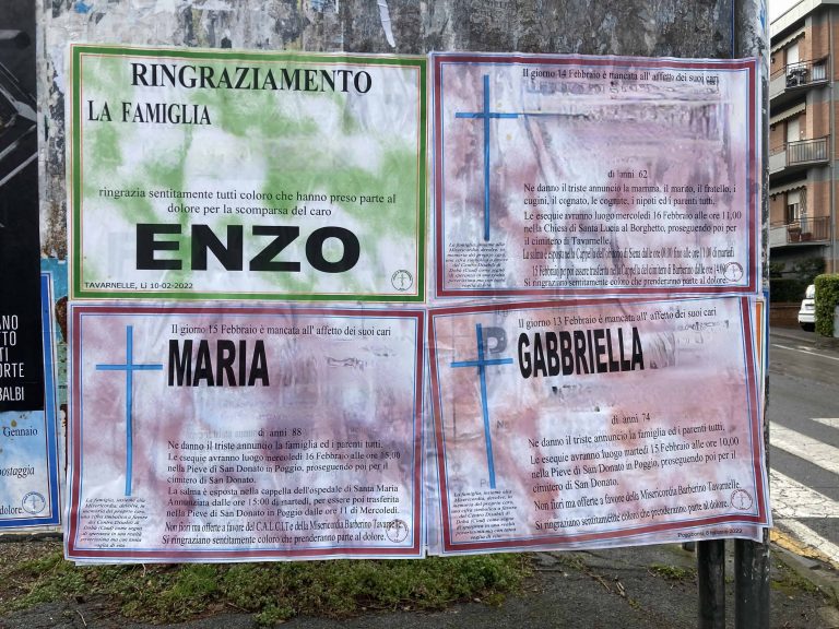 CONDOLENCES in Italian - Getting To Know Italy