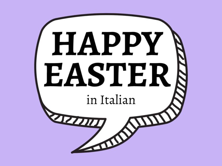 How to Say HAPPY EASTER IN ITALIAN - Getting To Know Italy
